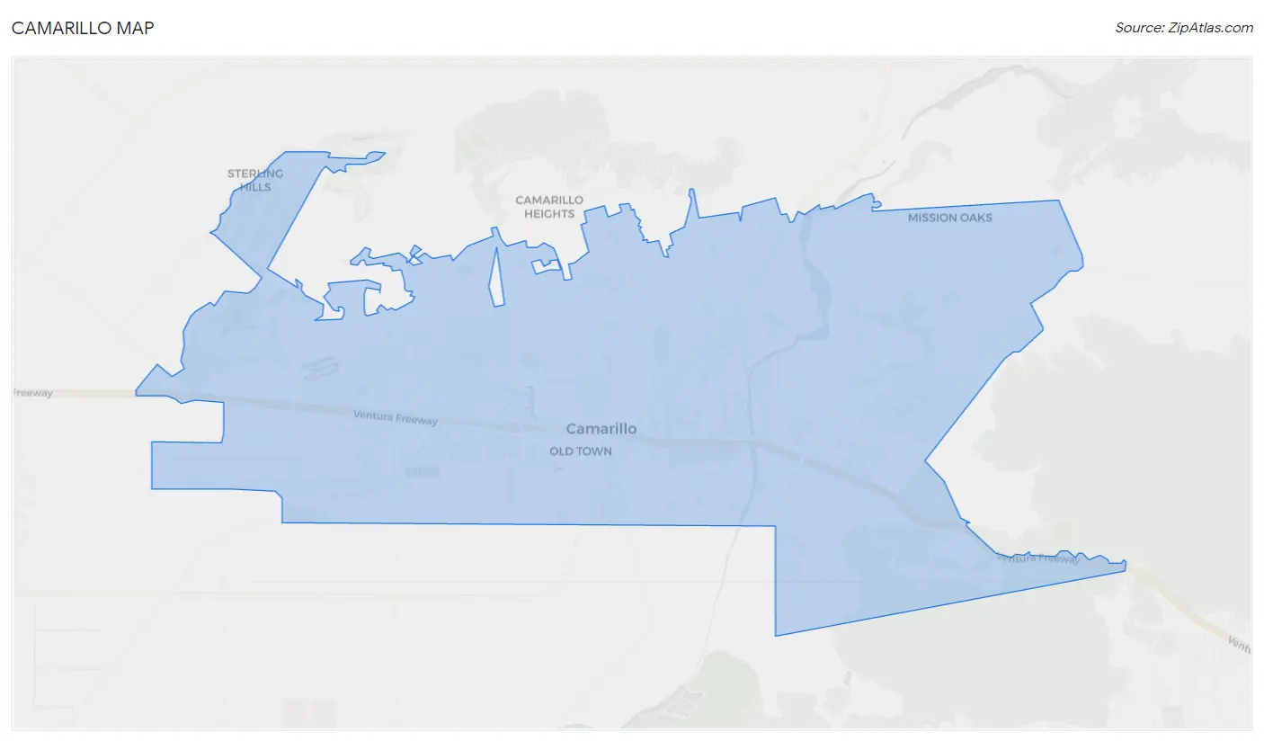 Camarillo, CA | 2023 | Zip Atlas