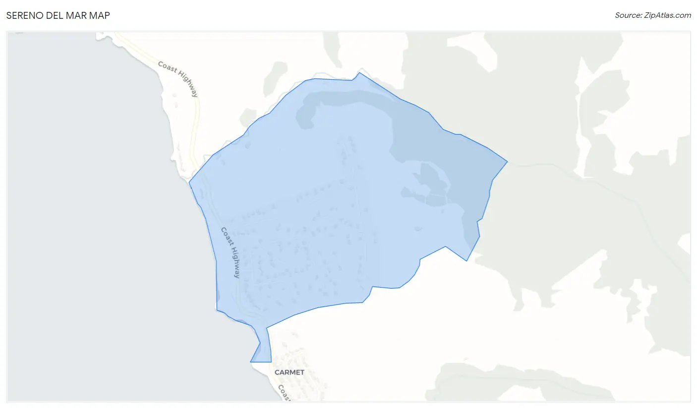 Sereno del Mar, CA | 2023 | Zip Atlas
