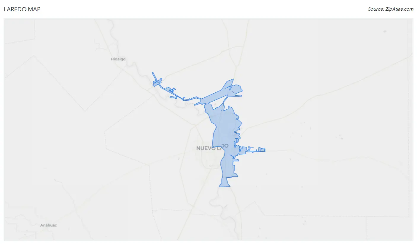 Laredo, TX | 2024 | Zip Atlas