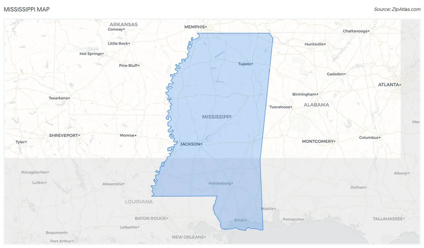 Mississippi | 2023 | Zip Atlas