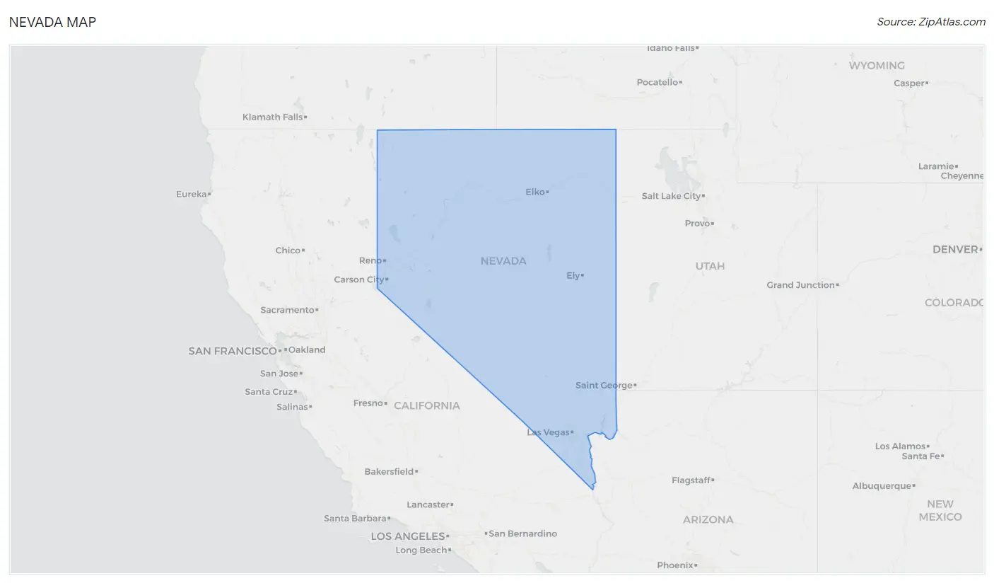 Nevada | 2023 | Zip Atlas