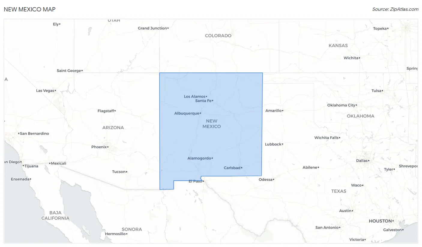 New Mexico | 2023 | Zip Atlas