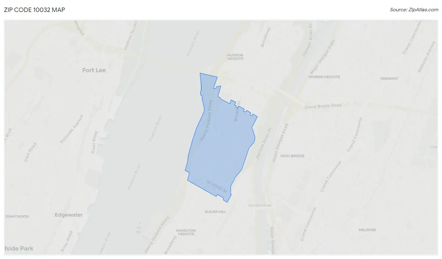 10032 Zip Code | New York, NY | 2023 | Zip Atlas