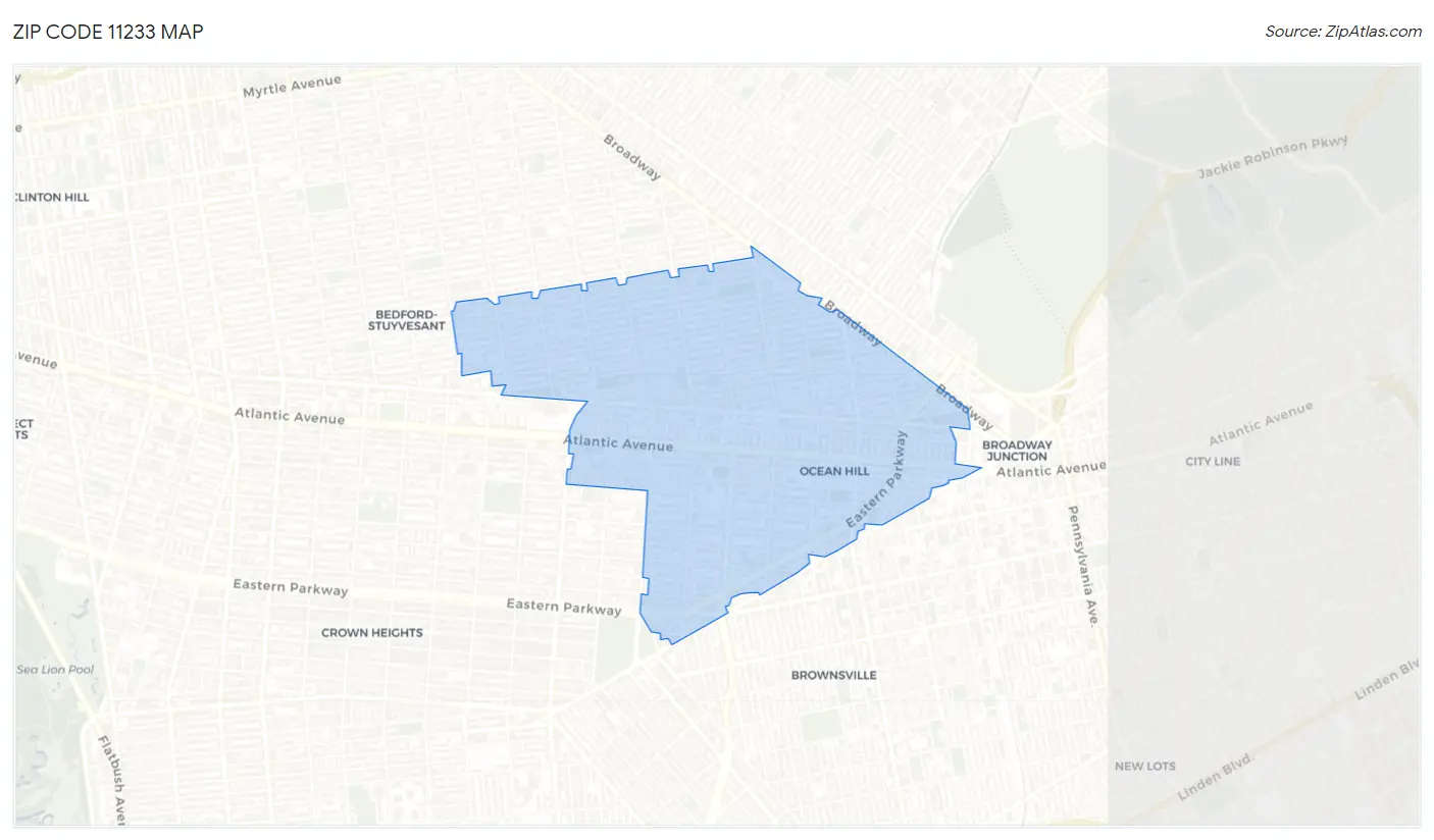 11233 Zip Code | Brooklyn, NY | 2023 | Zip Atlas