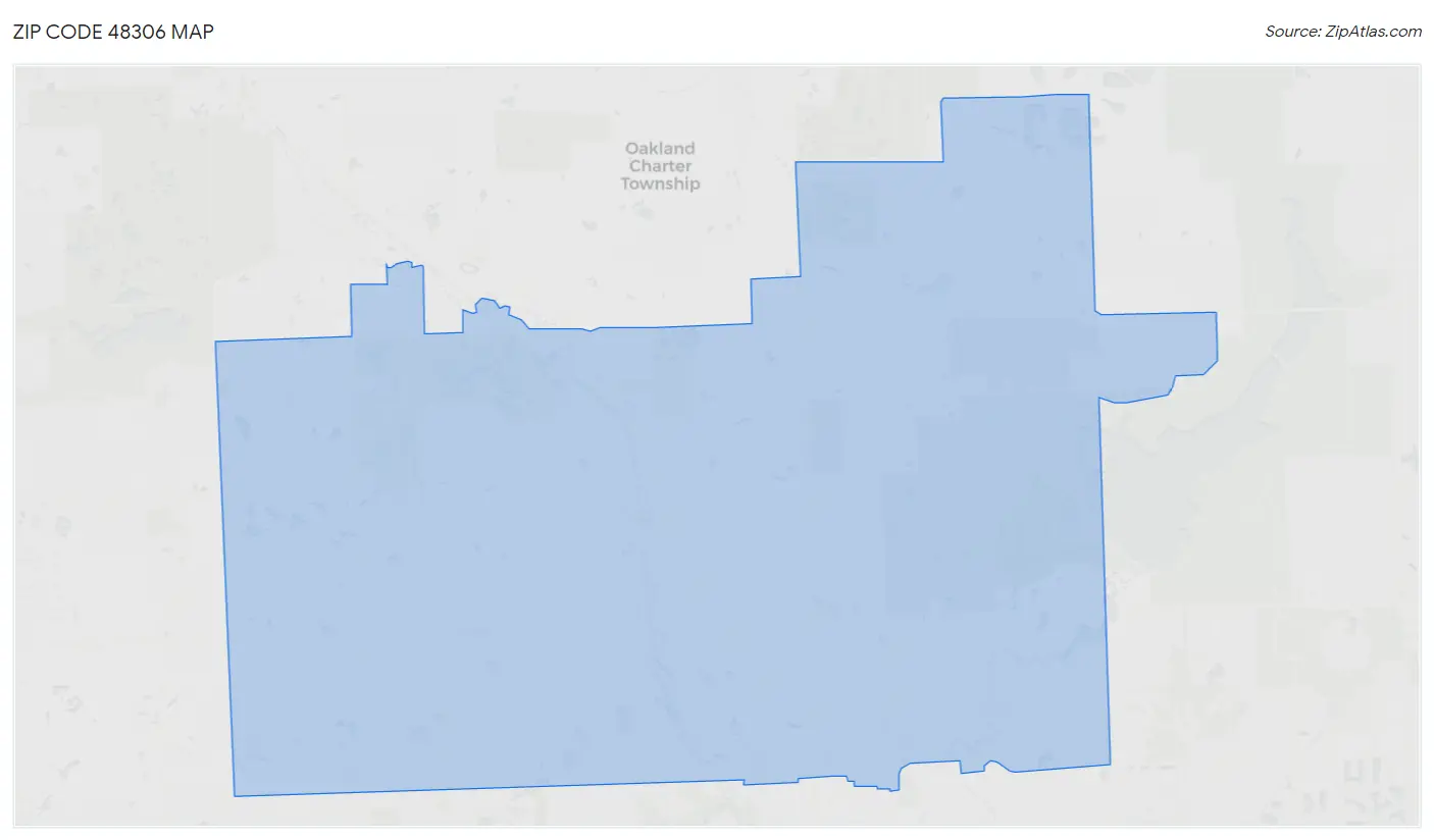 48306 Zip Code | Rochester, MI | 2023 | Zip Atlas