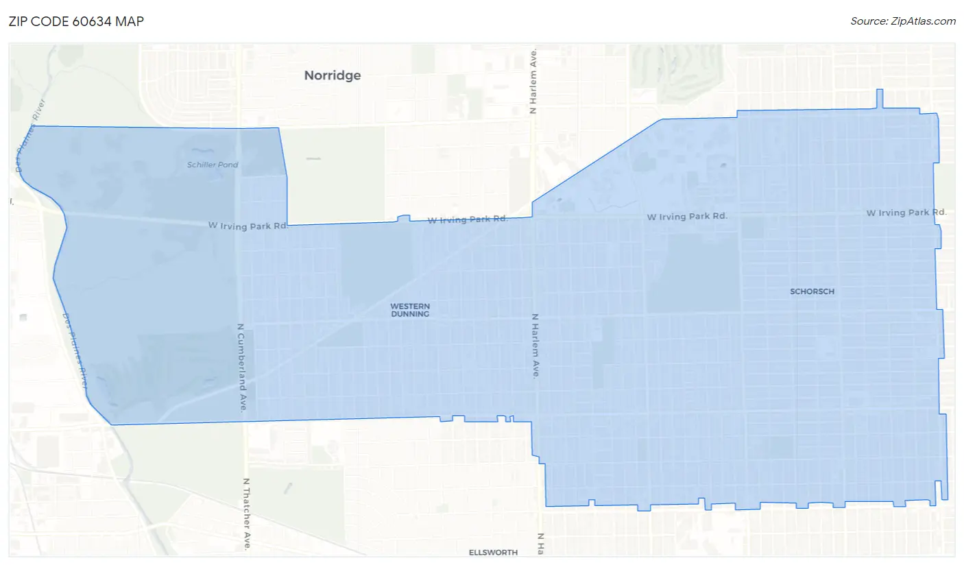 60634 Zip Code | Chicago, IL | 2023 | Zip Atlas