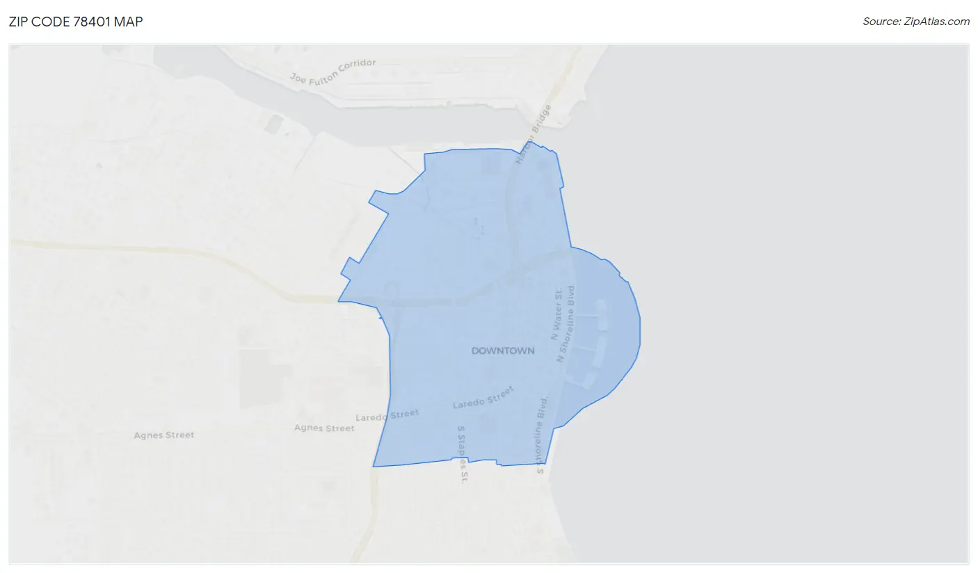 78401 Zip Code | Corpus Christi, TX | 2023 | Zip Atlas