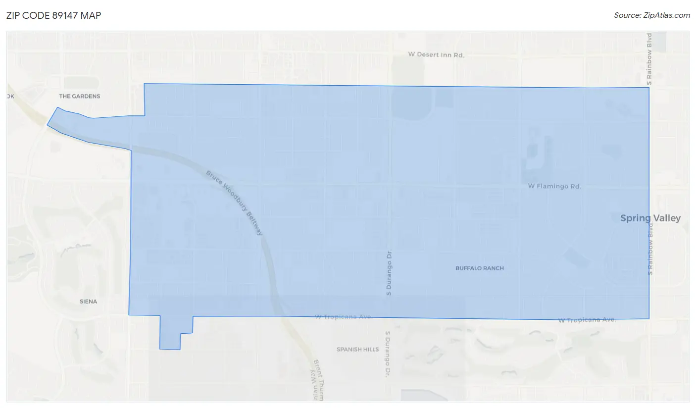 89147 Zip Code | Las Vegas, NV | 2024 | Zip Atlas