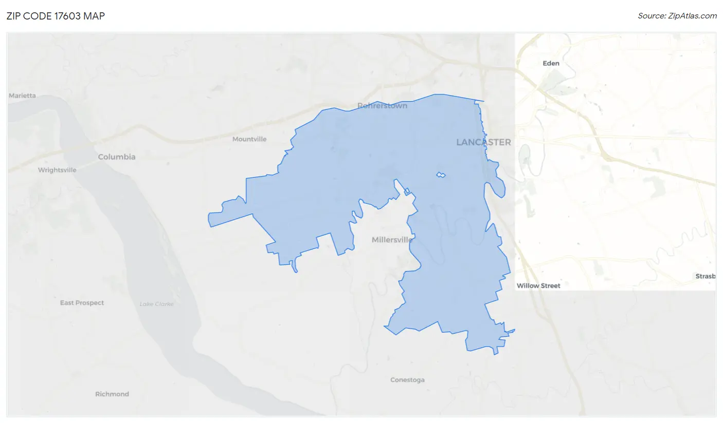 17603 Zip Code Zip Code 17603 Demographics In 2025 Zip Atlas