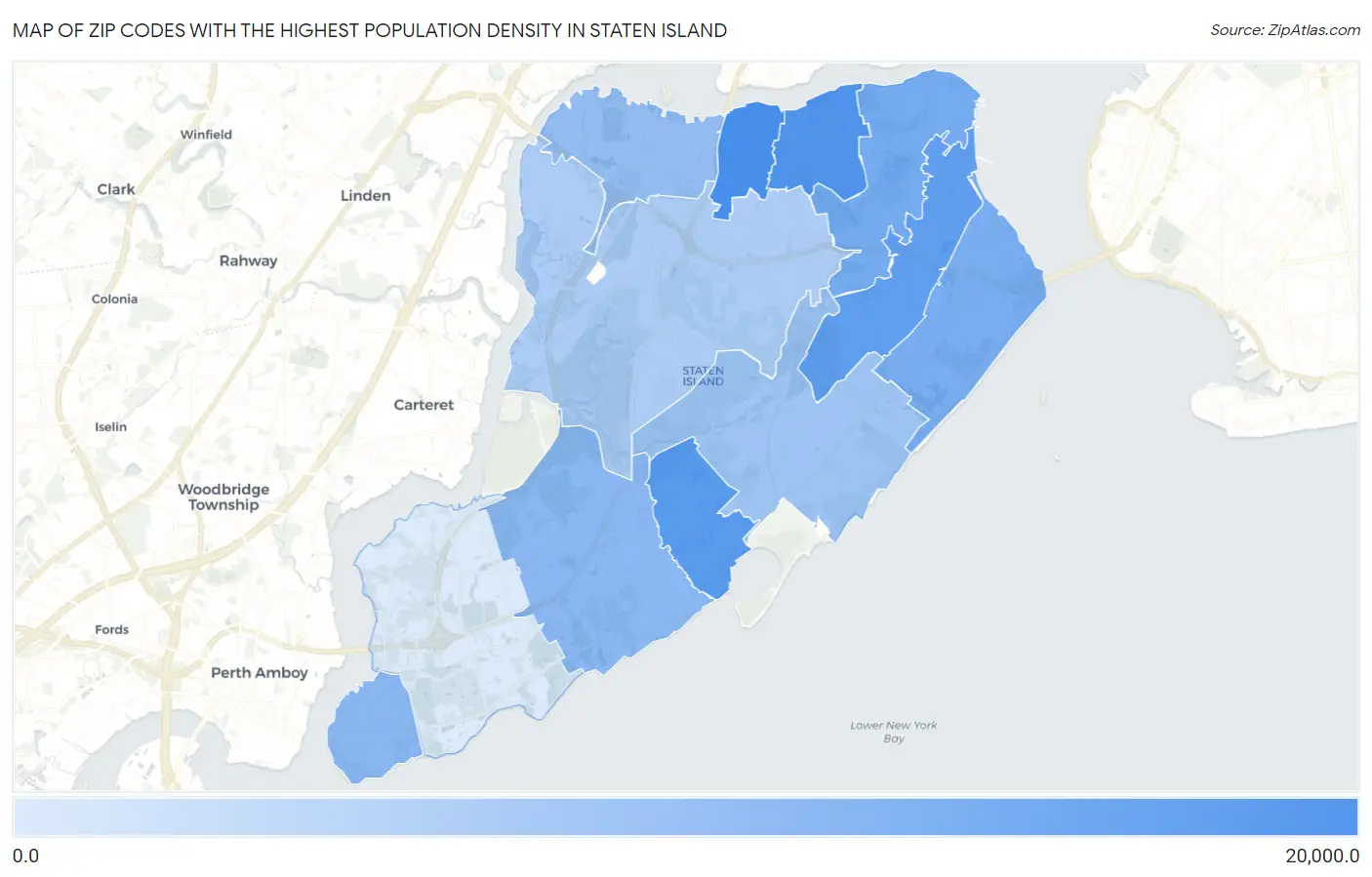 Staten Island Zip Code Map Staten Island Zip Code Map